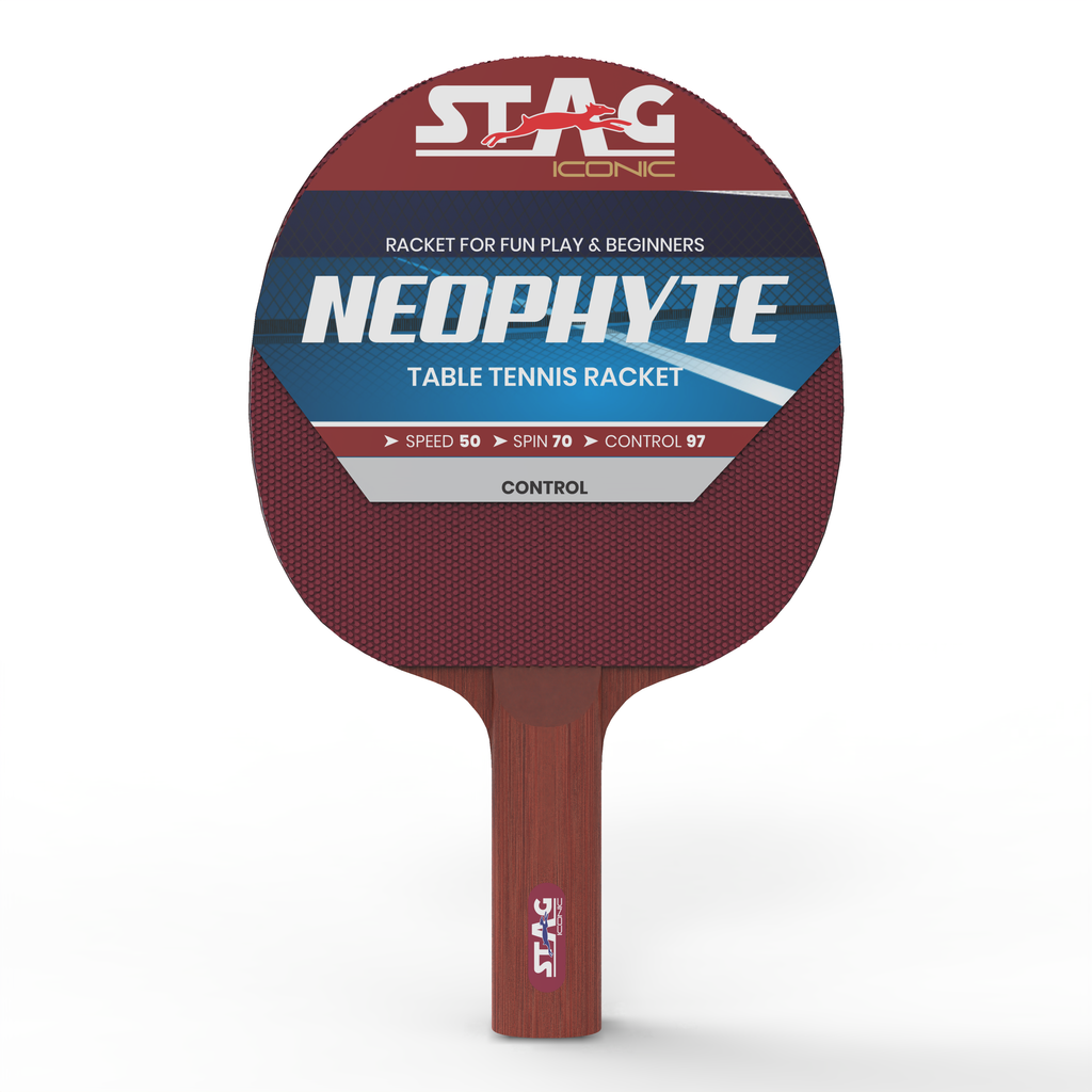 Stag Iconic 2024 Neophyte Series Table Tennis Racquet | Beginner Play